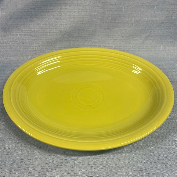 Fiesta | Dining | Vintage Fiesta Chartreuse Oval Serving Platter 2 12 195s | Poshmark
